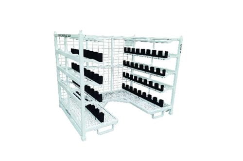 Diseño y Fabricación de Racks metálicos con Lona Coating
