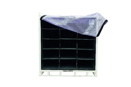 Diseño y Fabricación de Racks metálicos con Lona Coating